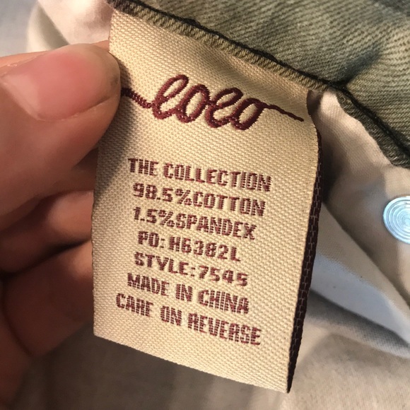 Pants & Jumpsuits | Lolo Jean Camouflaged Pant | Poshmark